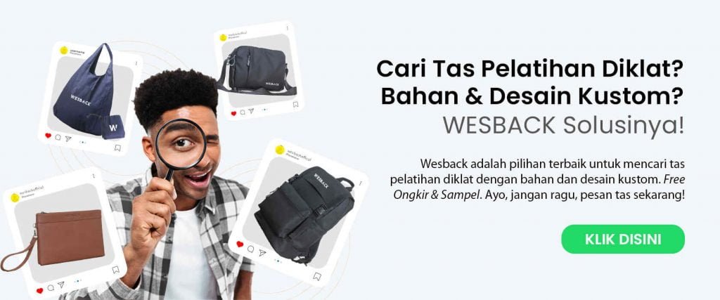 WESBACK – Konveksi Tas Seminar, Tas Promosi, & Tas Pelatihan